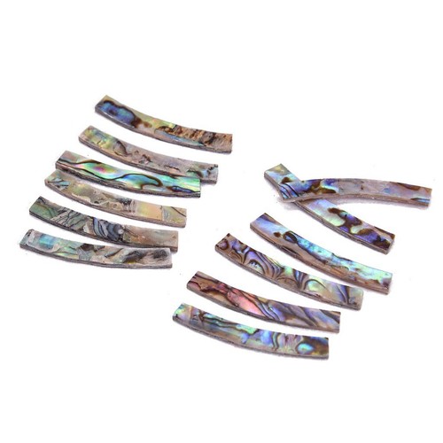 2x Guitar Rosette Abalone Shell Inlay 4.33"x.12"x.06"(110x3x1.5mm ...