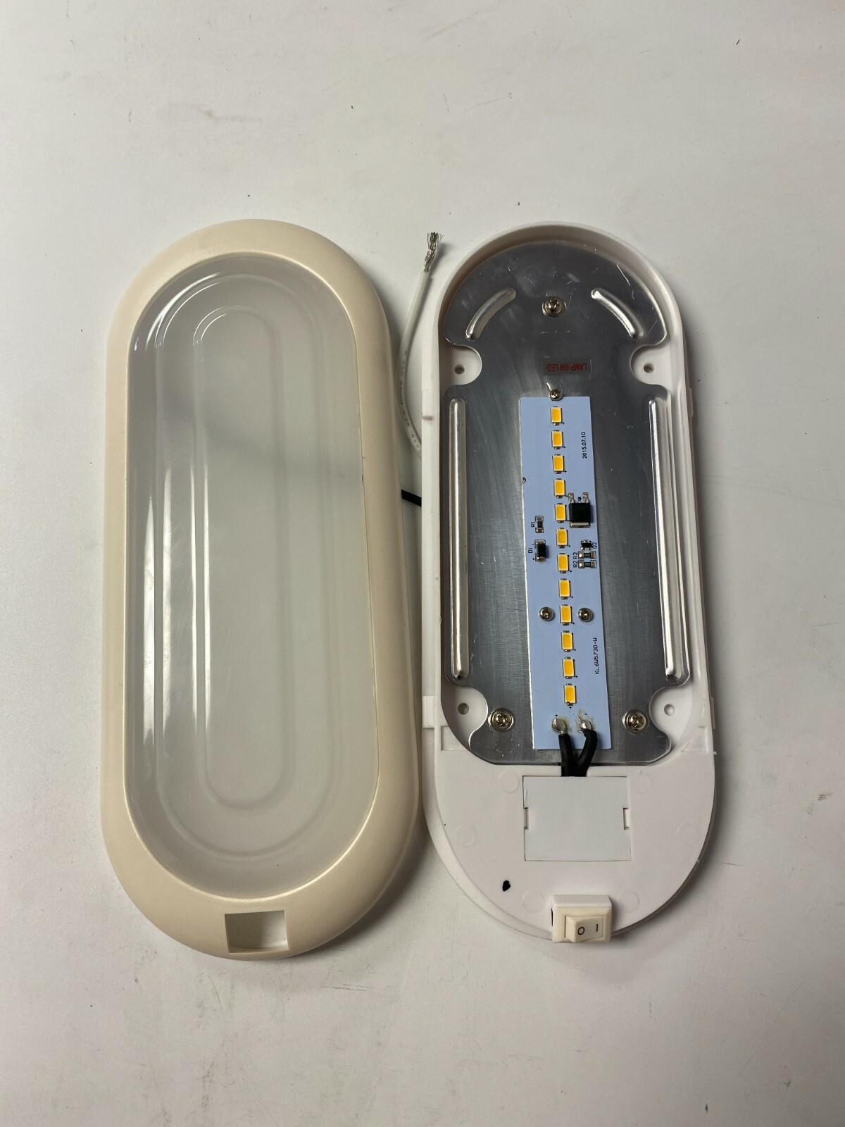 SunLink PCDS01N-085 12V 12 Diode 6W SMD LED RV Camper Interior Dome ...