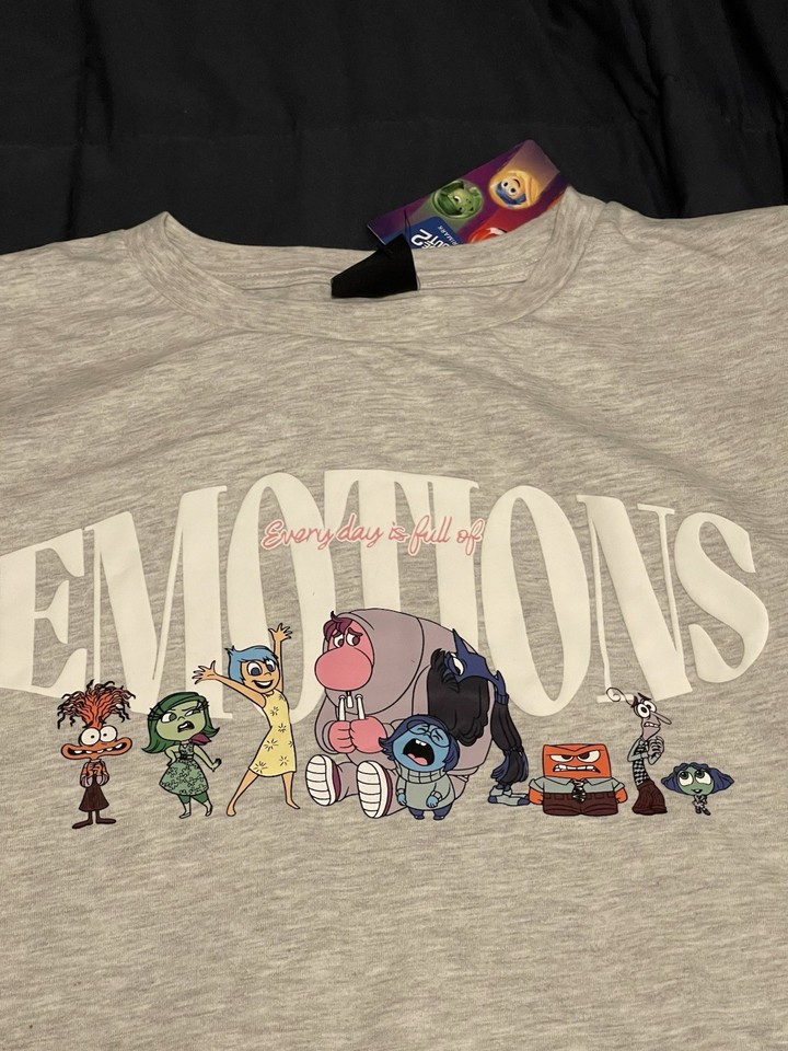 Lot Of 4 Disney Primark Tshirts Stitch Lion King Castle Inside Out NWT ...