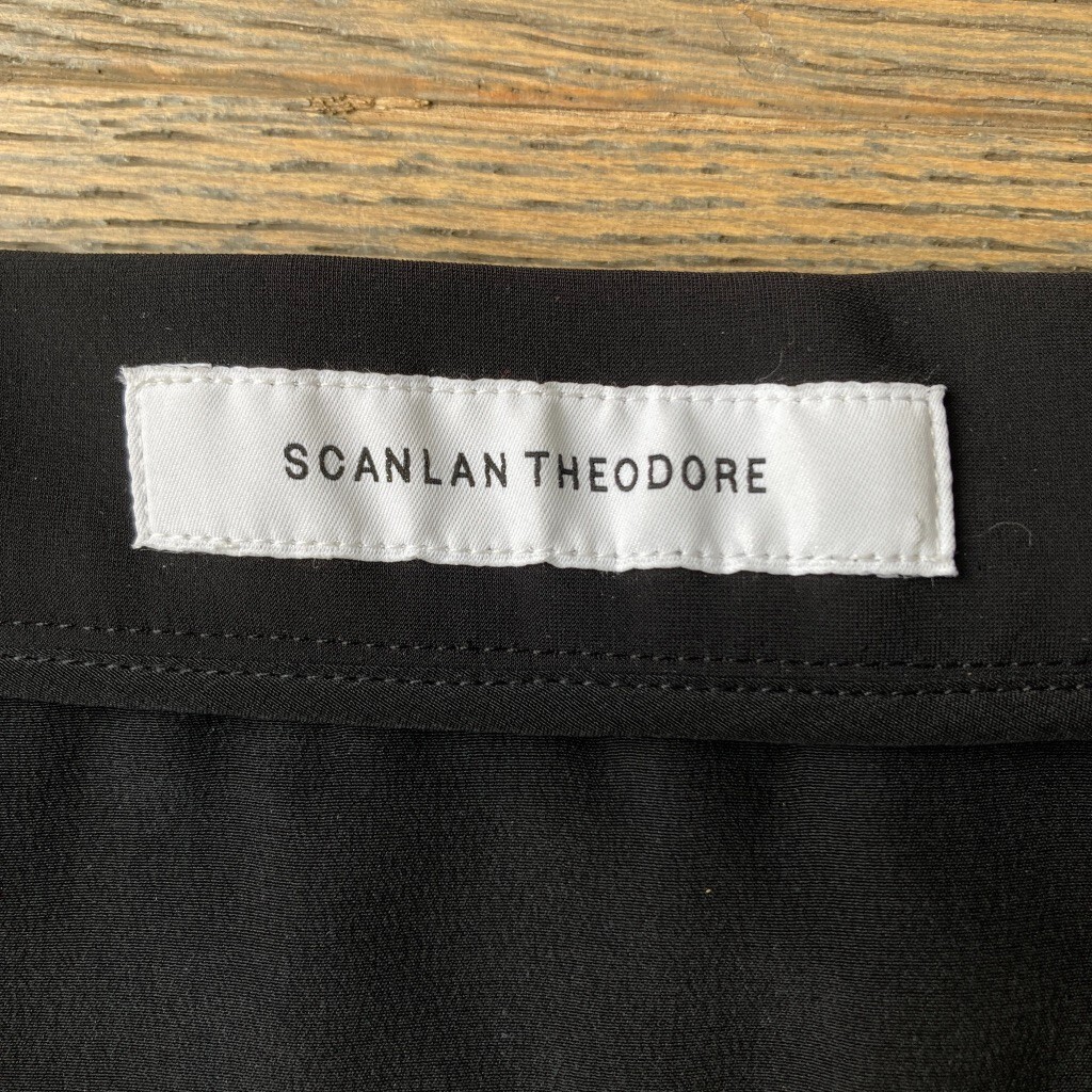 Scanlan Theodore Designer Black And White Plaid Tweed… - Gem