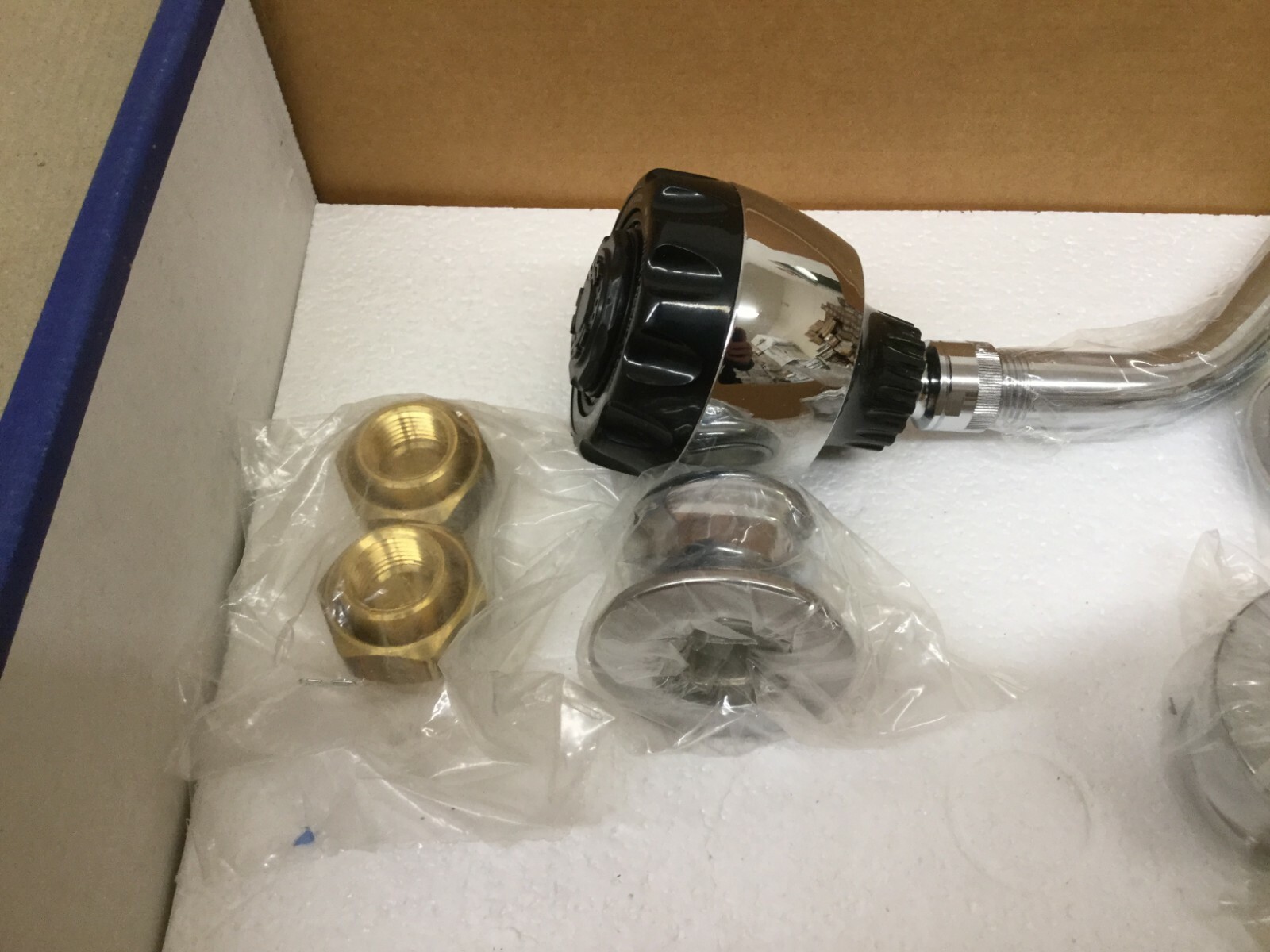 ELJER 538-2500-00 2 HANDLE SHOWER FAUCET, LEVER HANDLES, POLISHED ...