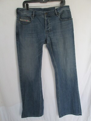 DIESEL Men’s 'Zatiny' Bootcut Jeans Button Fly Size Tag 34x32 Actual ...