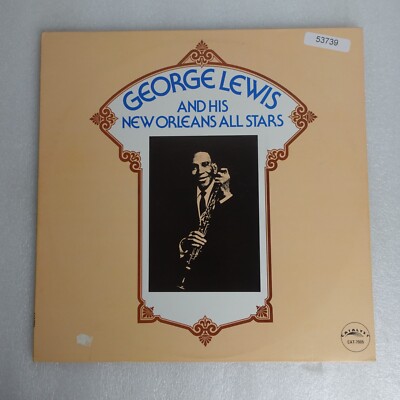 George Lewis And New Orleans All Stars Self Titled LP Vinyl Record ...