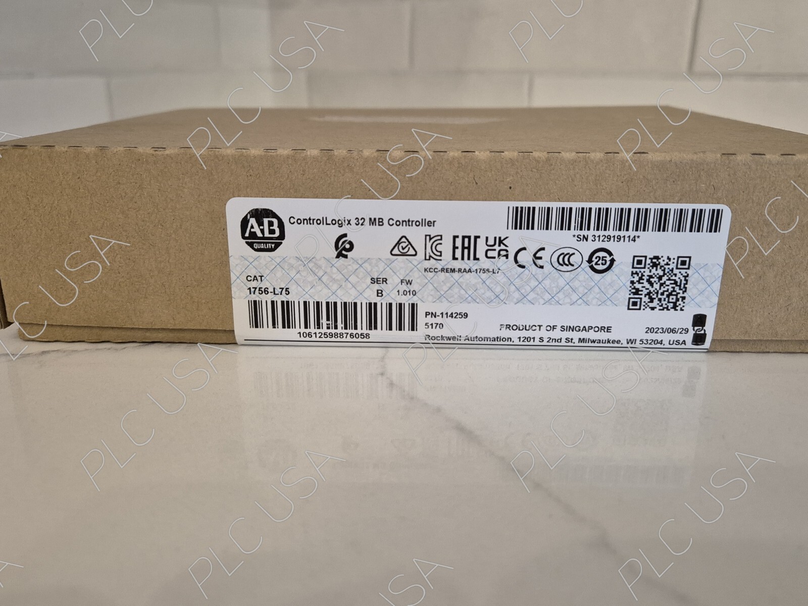 Allen-Bradley 1756-L75 ControlLogix Controller for sale online | eBay