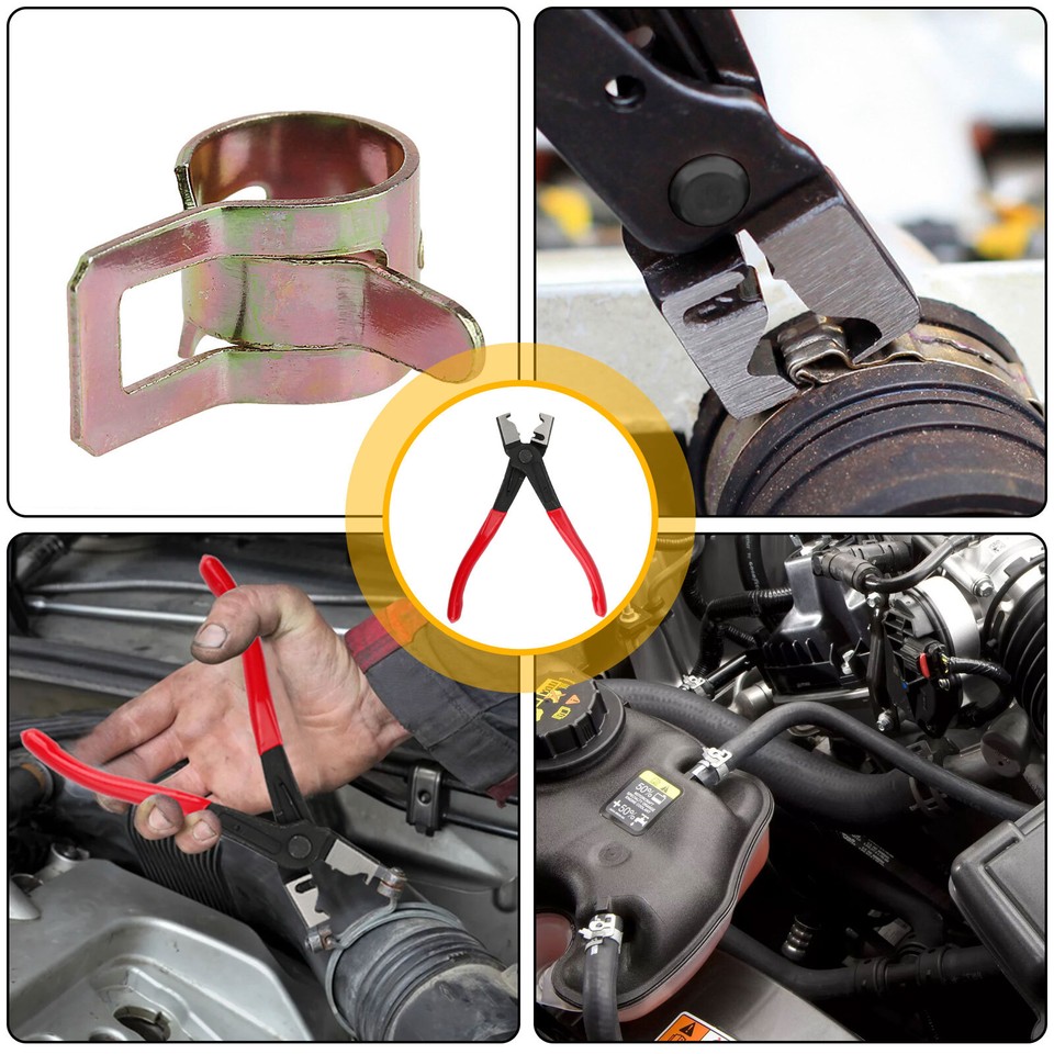 Clic & Clic-R Type Metal Hose Clip Plier Pipe Collar Clamp CV Boot ...