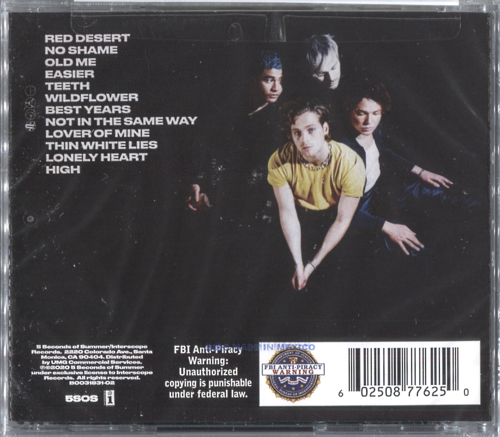 AUTOGRAPHED---- 5 Seconds of Summer CALM (Calum Edition) 5SOS CD Teeth ...