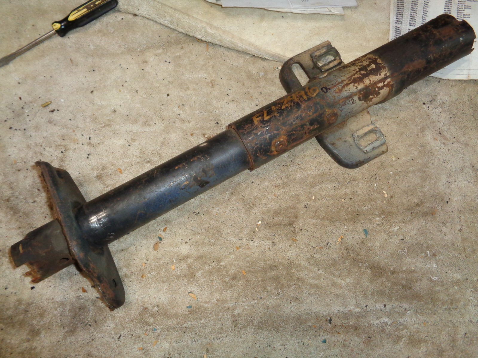 Steering Column Jacket, Original. 77 Corvette | eBay