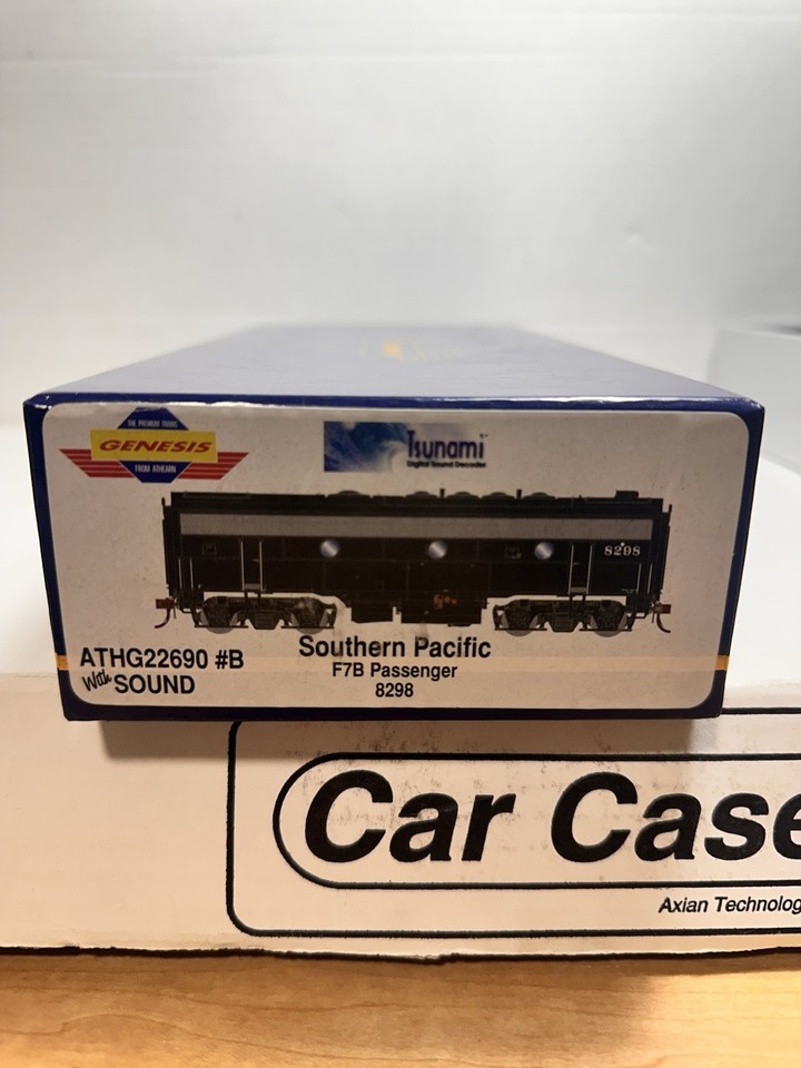 Ho Scale Athearn Genesis Southern Pacific SP F7 B Unit #8298 W/ DCC ...