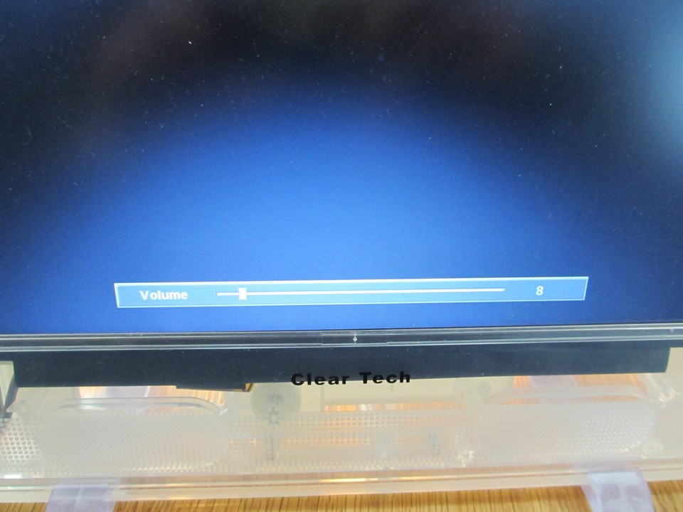 Clear Tech TV Model CTTVLED13NS Prison Transparent Television Tested No ...