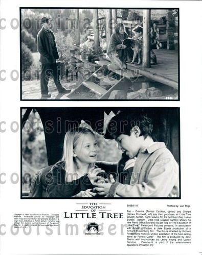 1997 Wire Photo Composite of Scenes From Film The Education of Little ...