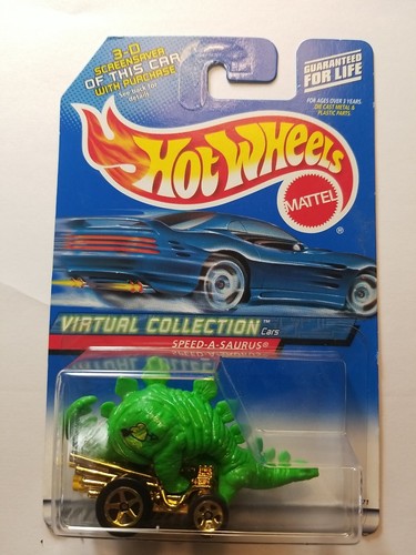 2000 Hot Wheels Virtual Collection “Speed A Saurus” collector #104 | eBay