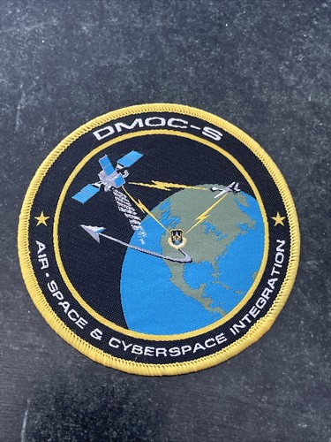NASA USAF DMOC-S Logo Obsolete Patch Iron On Rare 4” Air Space ...