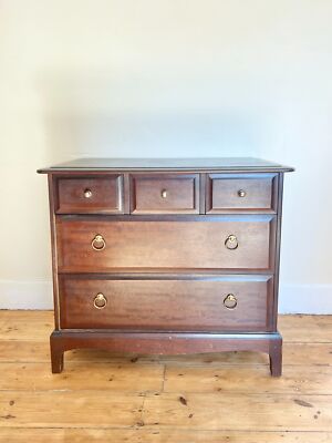Vintage Stag Minstrel Chest of Drawers Mahogany 5 Drawer Bedroom ...