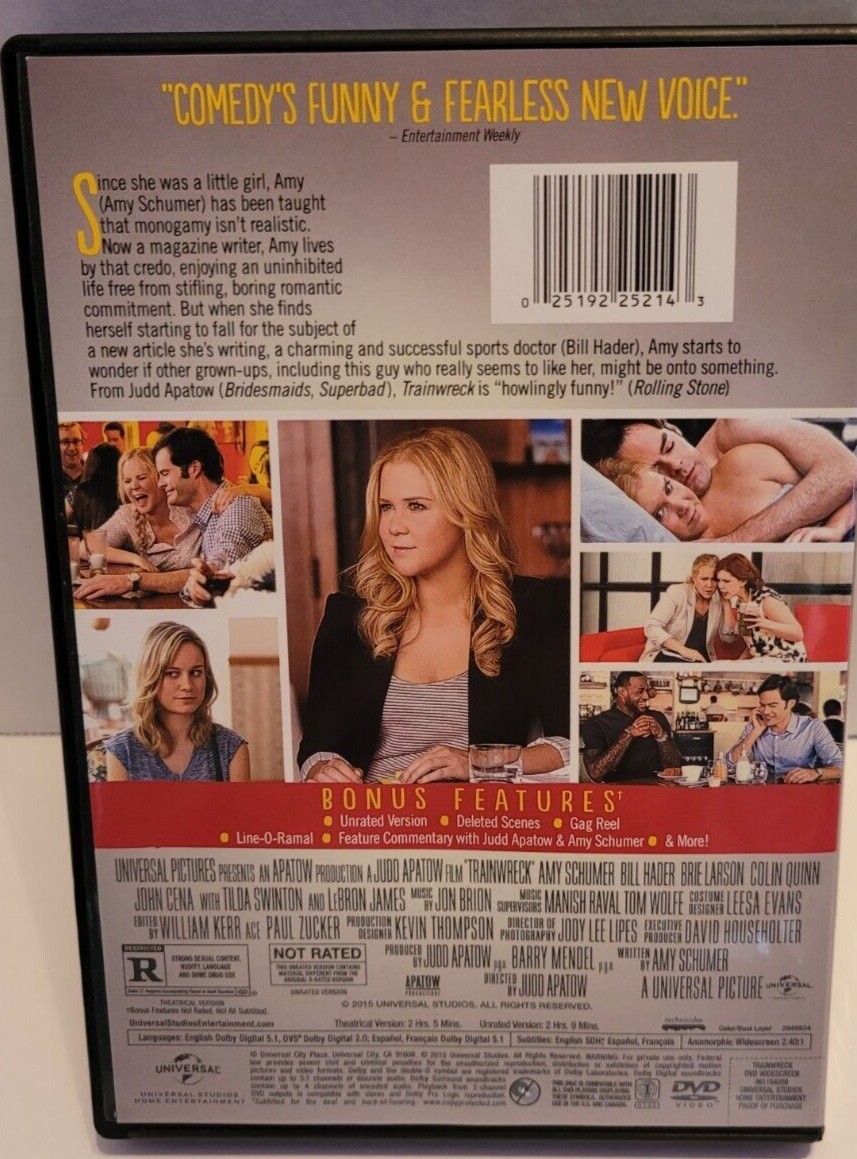 Trainwreck DVD unrated | eBay