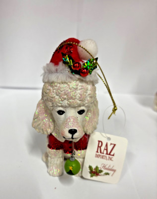 Raz Imports dog Christmas ornament beagle puppy 3520023 3 x 3 1/2” | eBay
