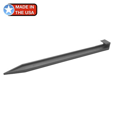 10" Inch Garden & Landscape Edging Board Spikes Anchoring Stakes Fits ...