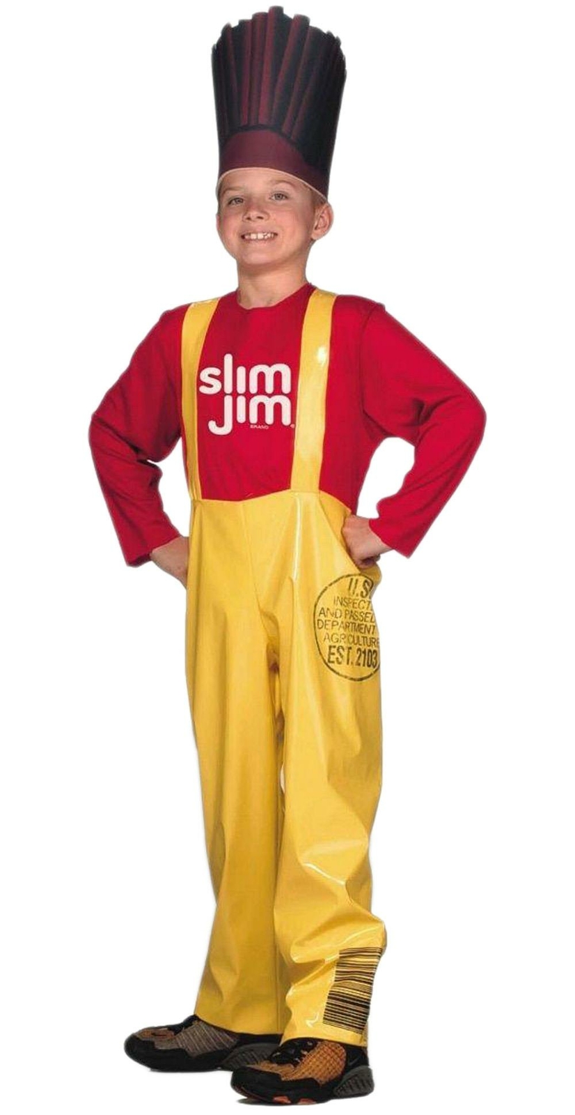 Deluxe Child Snap Into A Slim Jim Child Costume Medium (7-10) | eBay
