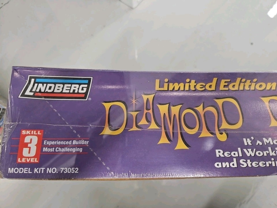 Lindberg DIAMOND DUSTER 1:12 Scale Motorized Model Kit 73052 LIMITED ...
