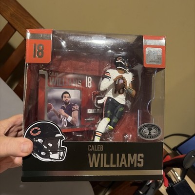 McFarlane 2024 CALEB WILLIAMS CHASE PLATINUM 7" Chicago Bears Damaged ...