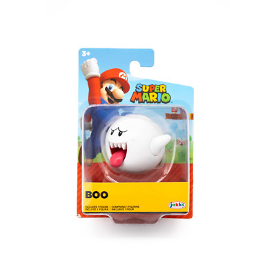 World of Nintendo Boo Ghost 2.5" Figure Jakks Pacific Super Mario New ...