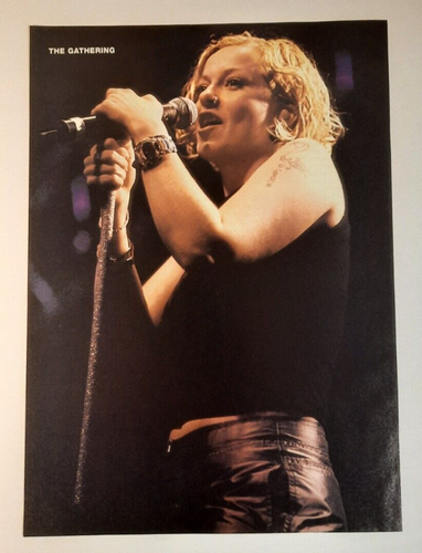 THE GATHERING ~ Vocalist Anneke van Giersbergen 2000's pic ~ Magazine ...