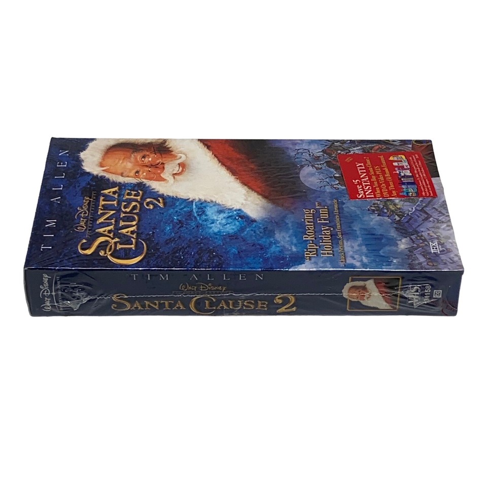 The Santa Clause 2 (VHS, 2003) Brand New Sealed Tim Allen Christmas ...