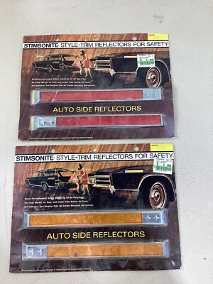 Vintage Stimsonite Style Trim Reflectors | eBay