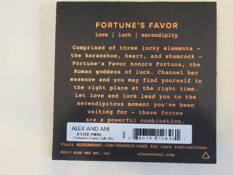 ALEX AND ANI - BRACELET - CUFF - FORTUNE'S FAVOR - GOLD - NWT | eBay