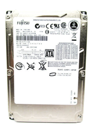 Fujitsu 100GB MHV2100BH CA06672-B29500SN SATA Laptop Hard Drive - WIPED ...