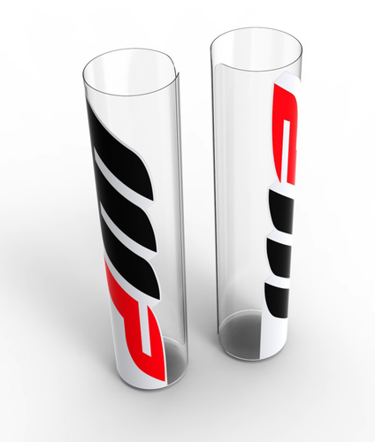 KTM FORK PROTECTION STICKER SET WP DECAL 48MM FORKS 2005-2022 52000093 ...