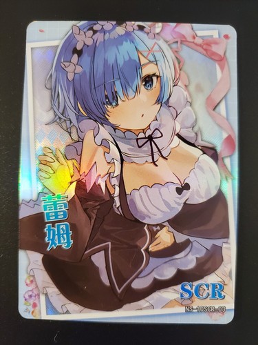 REM Re:Zero SCR NS-10SCR-03 Goddess Story Anime TCG CCG Card | eBay