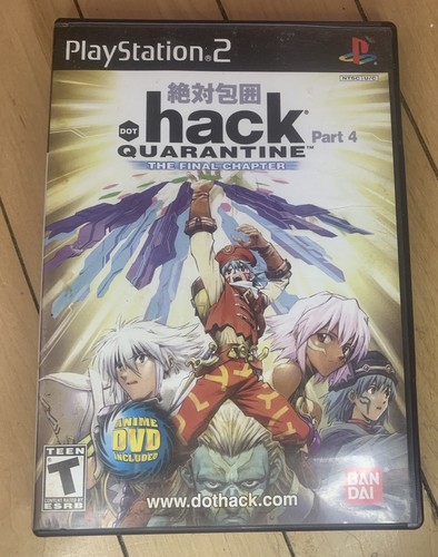 *RARE* DOT .hack Quarantine Part 4 (PlayStation 2, 2004) w/DVD - CIB ...