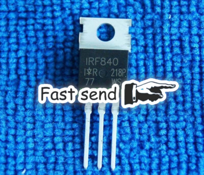 5pcs IRF840 IRF 840 Power MOSFET N-channel 8A 500V TO-220 IR | eBay