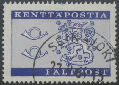 Military Field Post Feldpost 1963 Used Stamp Finland Excellent Nice ...