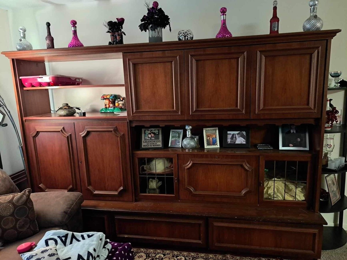 German Furniture Shrunk Vintage Highboard, Woonkamer Kast, Jaren 50,