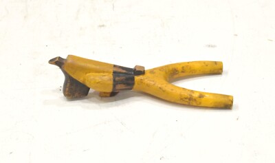 African Baule Slingshot Carved Wood Pistol Ivory Coast | eBay