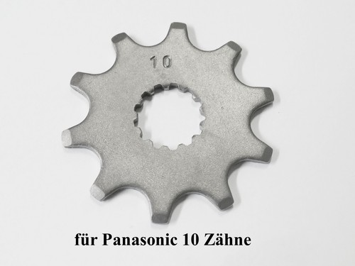 Ritzel für Panasonic 10 Zähne Pedelec ESJOT Kettenrad Zahnkranz E-rad E ...