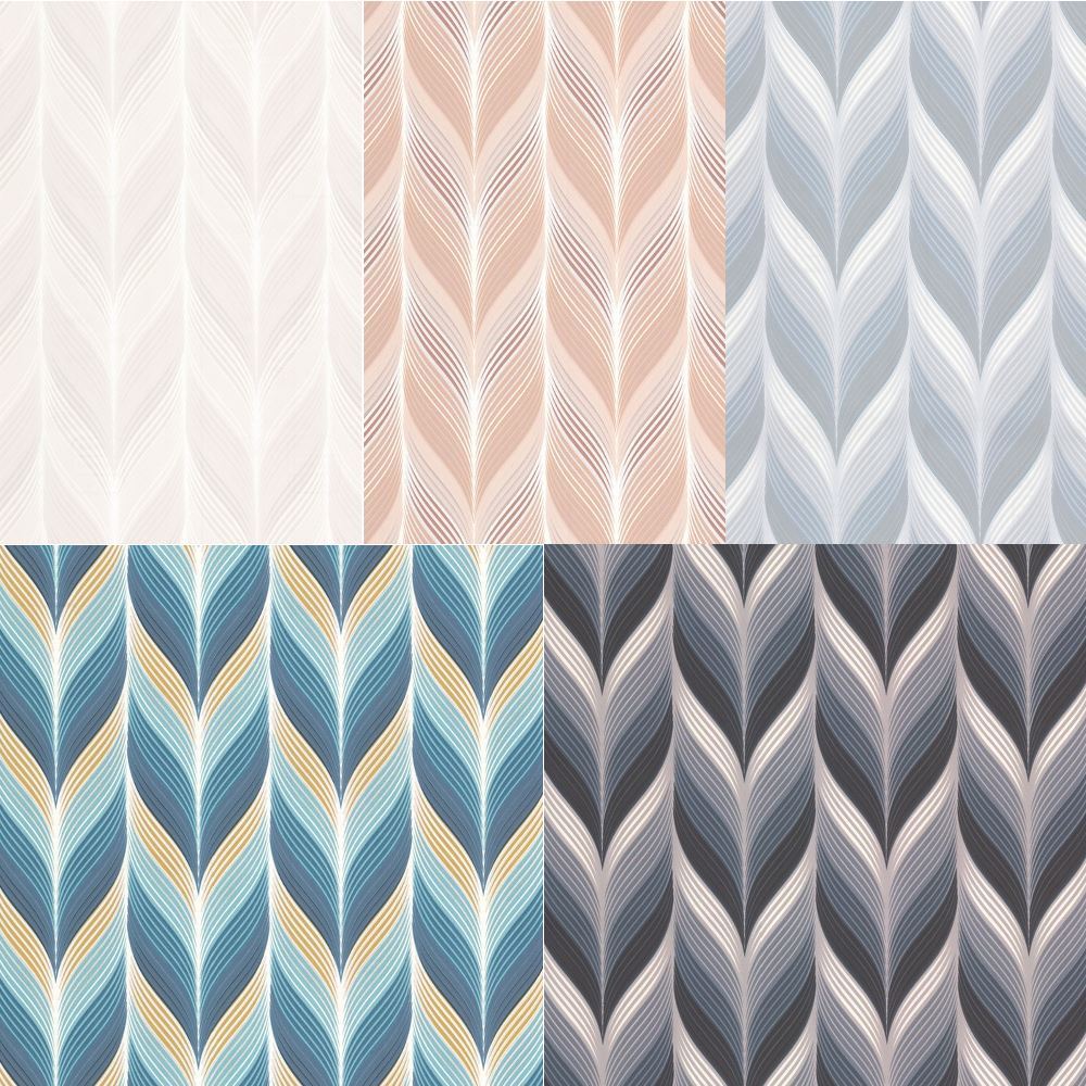 Modern Pattern Design Wallpaper Mid Century Modern Wallpaper For Walls