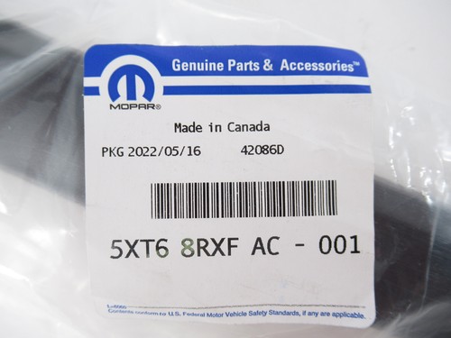 Genuine OEM Mopar Jeep 5XT68RXFAC Passenger RH Front Wheel Flare Fender ...