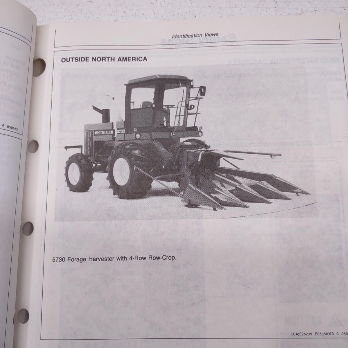 John Deere Operator's Manual for 5730 5830 OME79057 NOS VTG | eBay