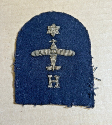 Royal Navy / FAA, Aircraft Handler 2nd Class Naval Rank Patch Bullion ...