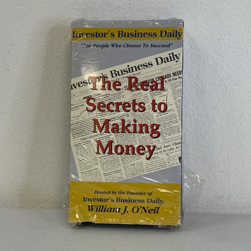 The Real Secrets to Making Money Investor’s Business Daily (VHS, 1997 ...