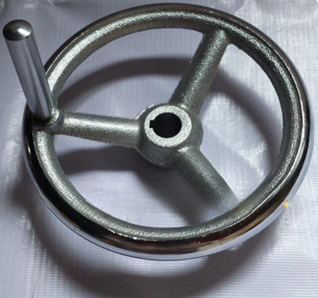 Lathe Bakelite Three-wheel Handwheel Cast Iron Chrome Metal Handwheel ...