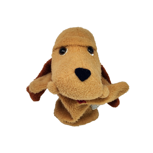 VINTAGE 1976 ANIMAL FAIR DOOGAN PUPPY DOG PUP HAND PUPPET STUFFED PLUSH ...