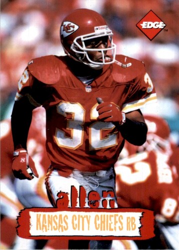 1996 Collector's Edge Marcus Allen Kansas City Chiefs #111 NFL Football ...