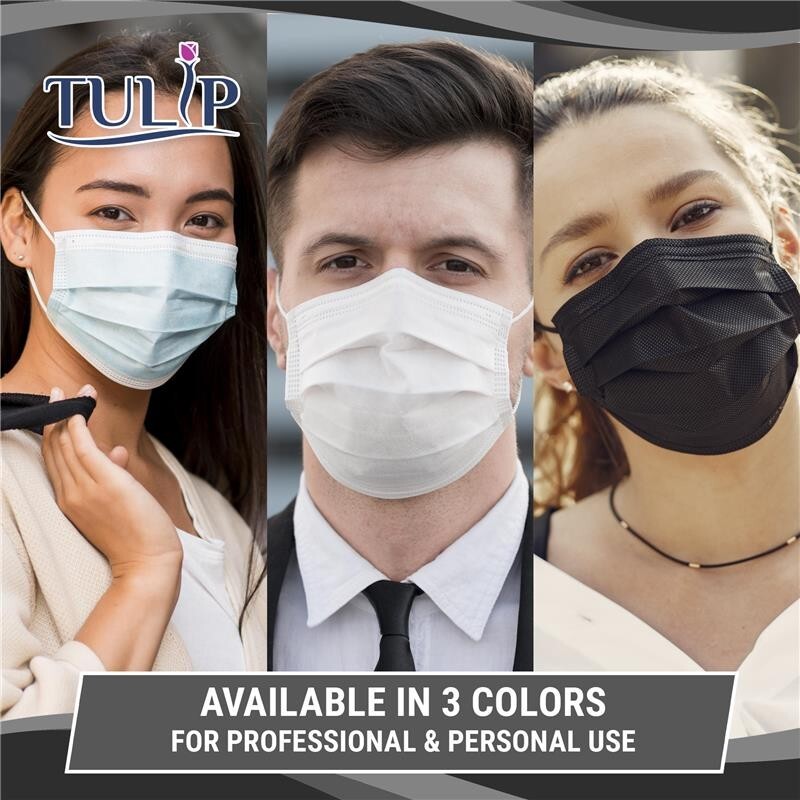 500 White ASTM Level 3 Face Masks 4-Ply Disposable Surgical Medical ...