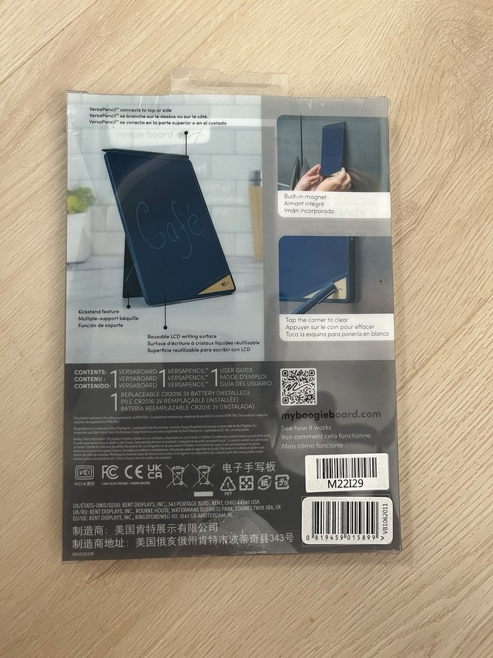 Boogie Board VersaBoard Reusable Notepad Writing Tablet, Green | eBay