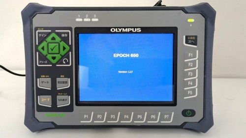 EPOCH 650 OLYMPUS Ultrasonic Flaw Detector Tested Working UT NDTF/S | eBay