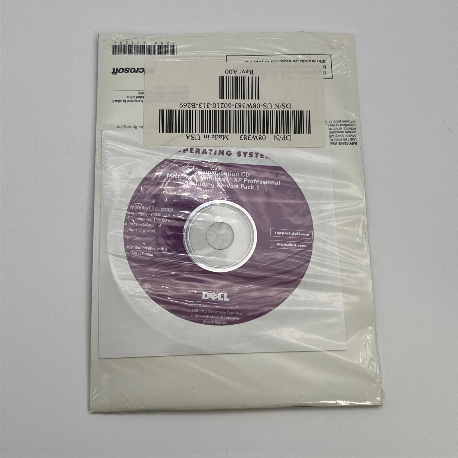 Microsoft Windows XP Professional Upgrade Version 2002 New With Key SEE ...