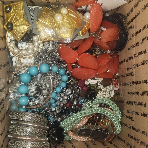 10+ LBS Vintage To Now CRAFT JUNK SCRAP Jewelry Lot Harvest Repurpose ...